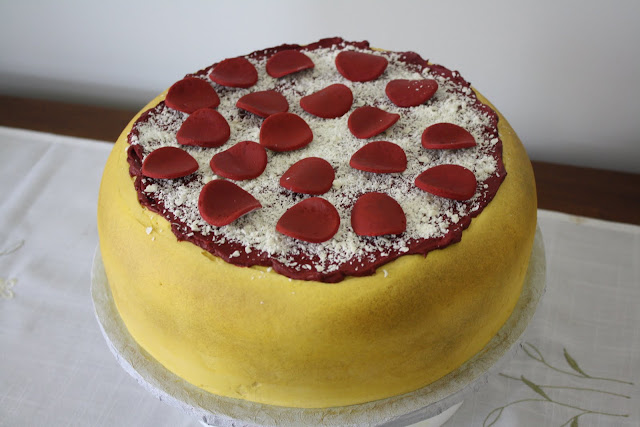 Claudine: Deep Dish Pepperoni Pizza Cake and Cookies